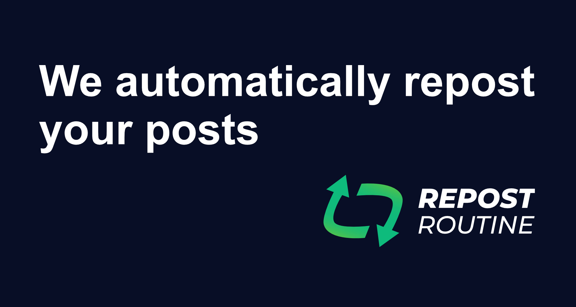 Repost Routine -Increase your reach on X